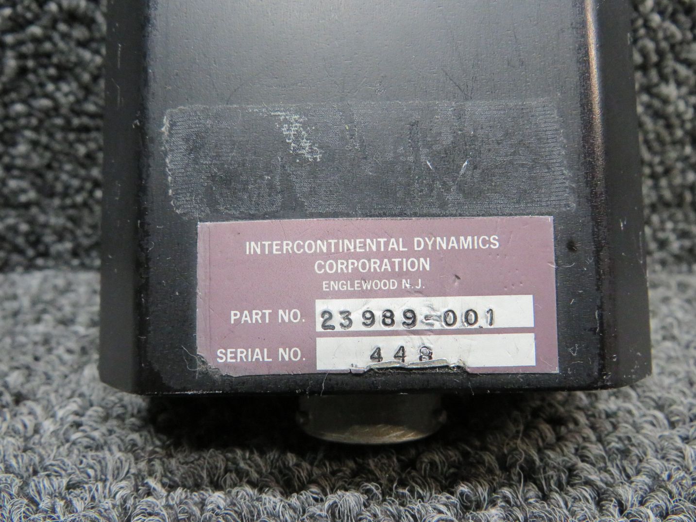23989-001 Intercontinental Dynamics Modified Altitude Indicator