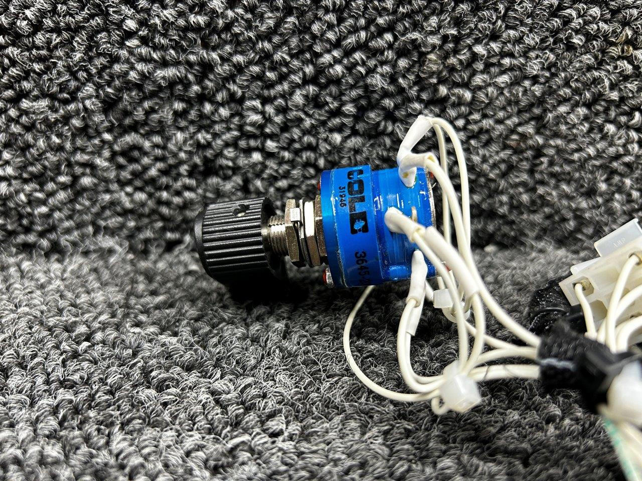 3645-204-01 Cole Bleed Air Rotary Resistor Switch | BAS Airplane Parts