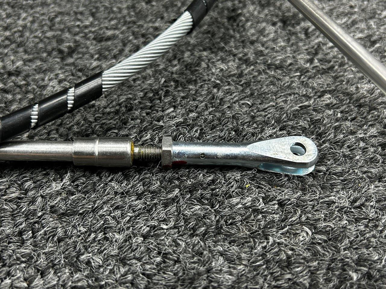 PS50146-25-3 (Alt PN: 653-661) Piper PA46-600TP Throttle Control Cable ...