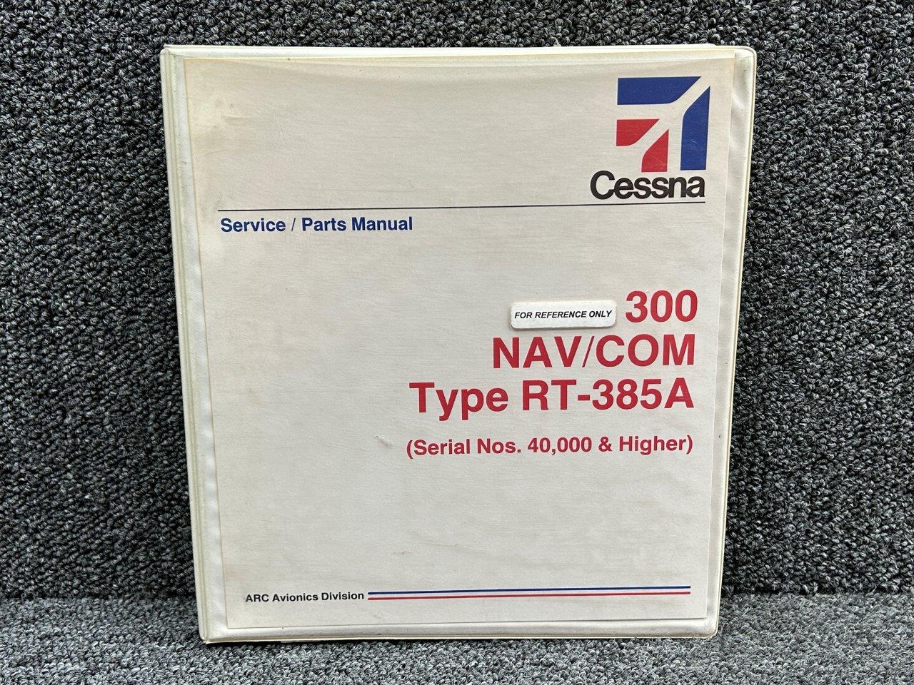 Cessna 300 Navigation, Communication Service, Parts Manual (1981)