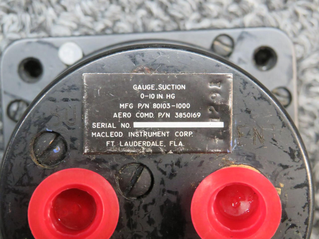 80103-1000 Alternative Part Number 3850169 Macleod Aircraft Flight ...