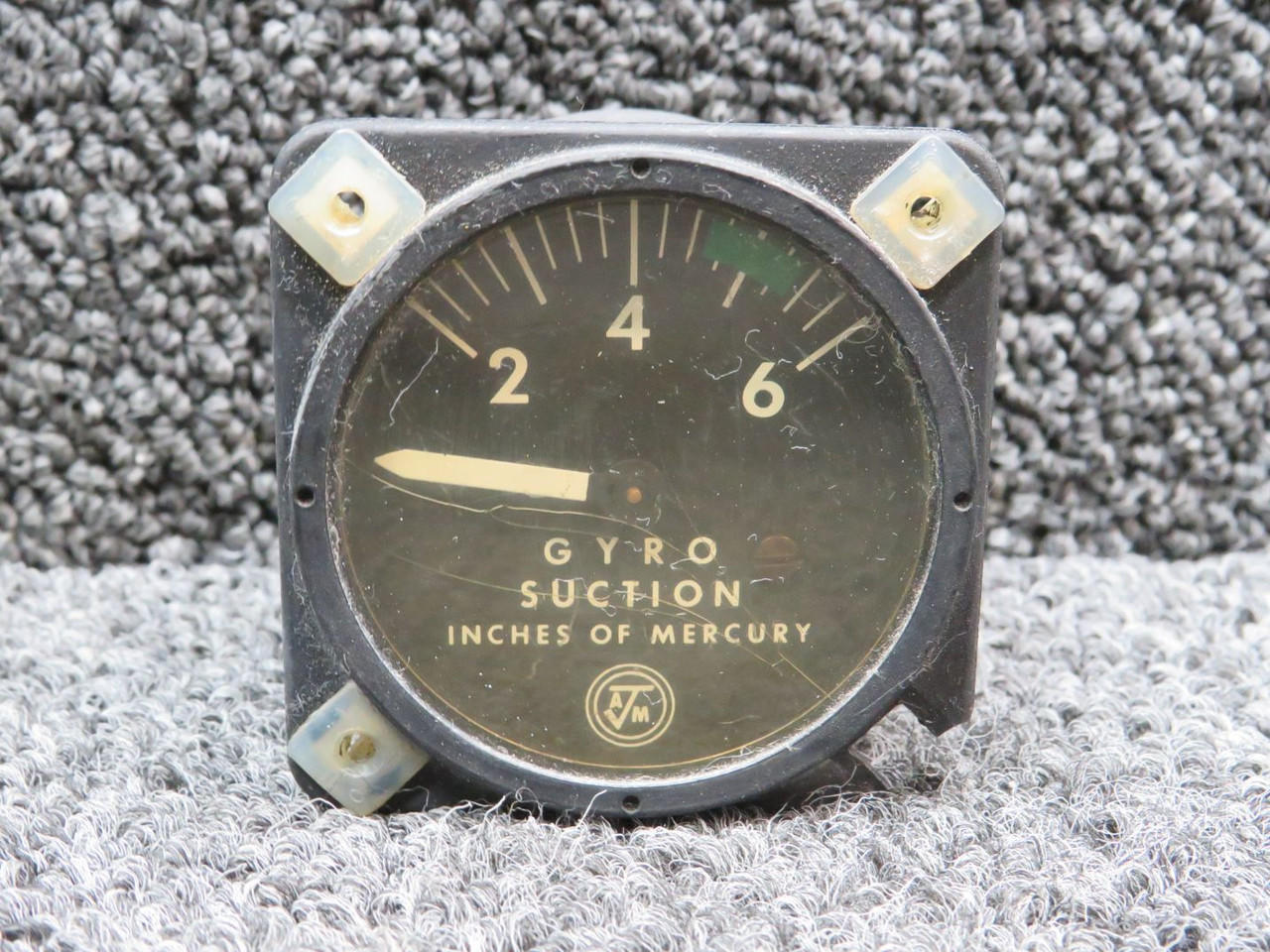 1G13-12 Airborne Avionics Plane Aircraft Suction Indicator With Broken ...