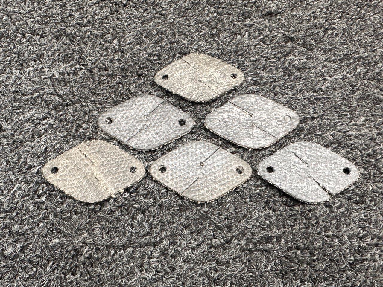 68771-003 Piper Firewall Seal Gasket (Set of 6) (New Old Stock) For Sale