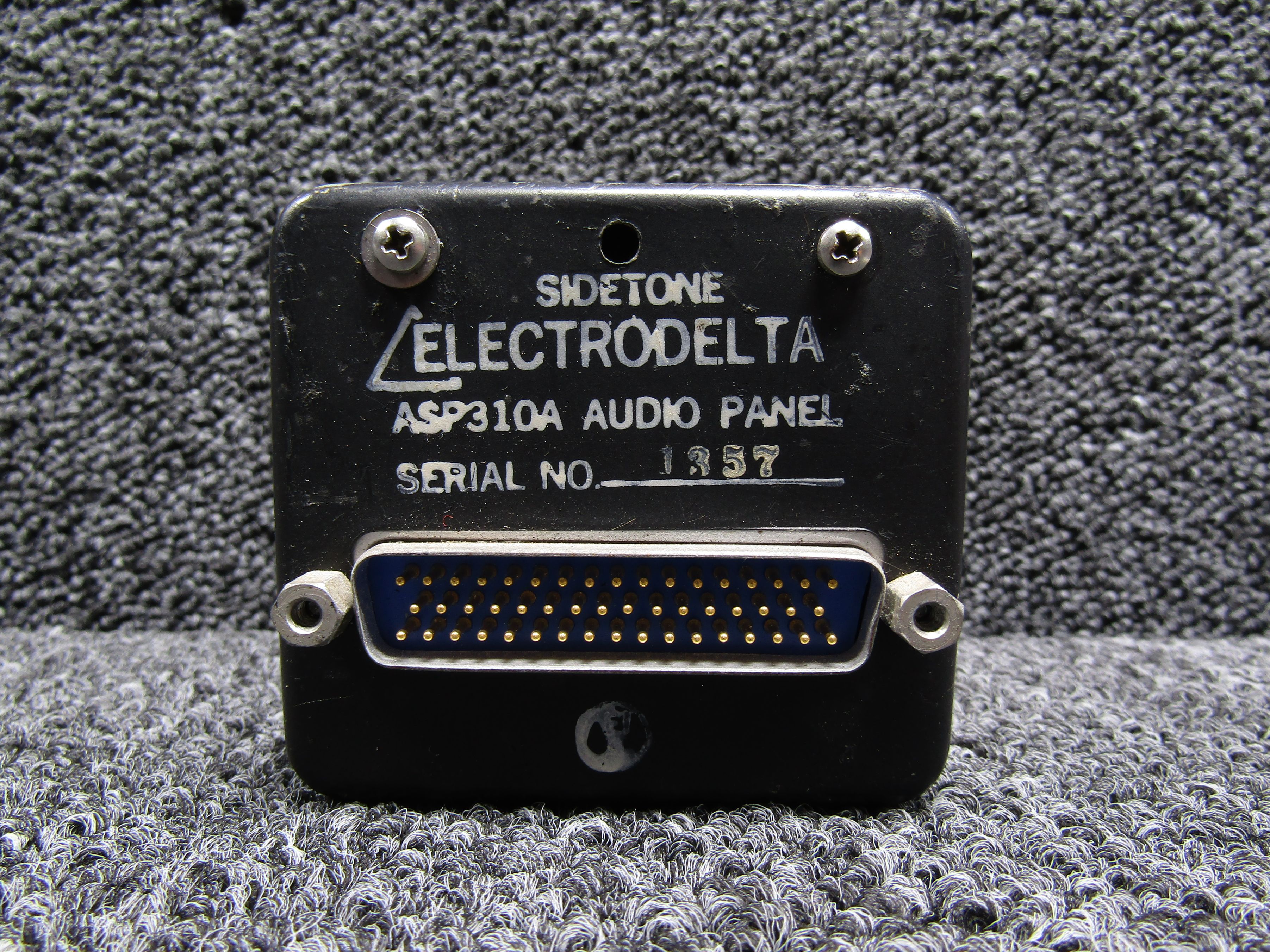 ASP310A Discolored Face Sidetone Audio Panel