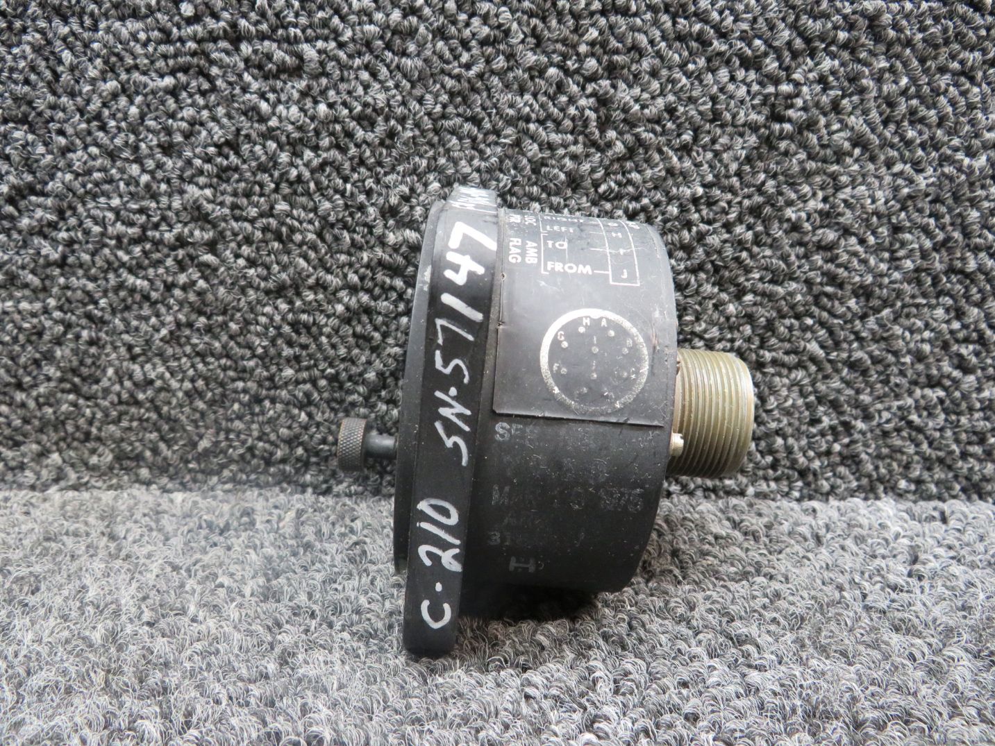 31640 001 Arc In 514r Aircraft Potentiometer Indicator For Sale
