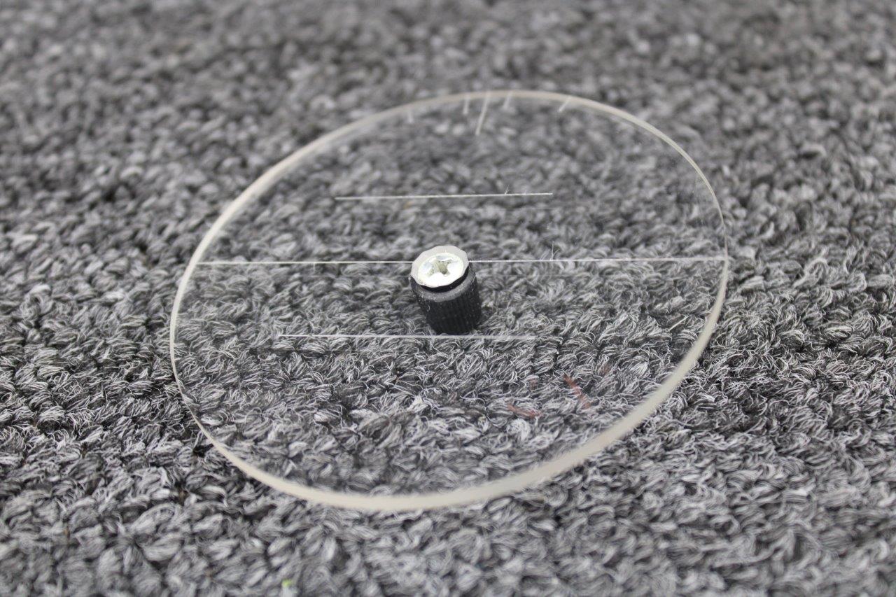 753-647 Piper Instrument Indicator Cover (New Old Stock) For Sale