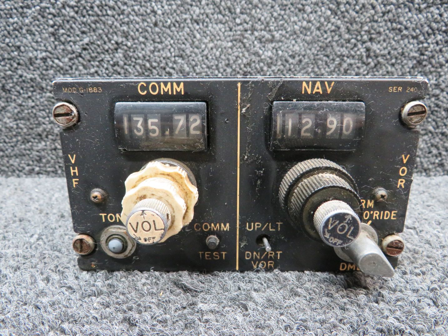 Gables Engineering G-1883 VHF Communication-Nav Unit For Sale