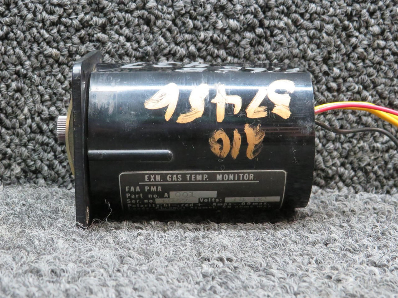 A-001 KS Avionics Voltage 14 Exhaust Gas Temperature Indicator