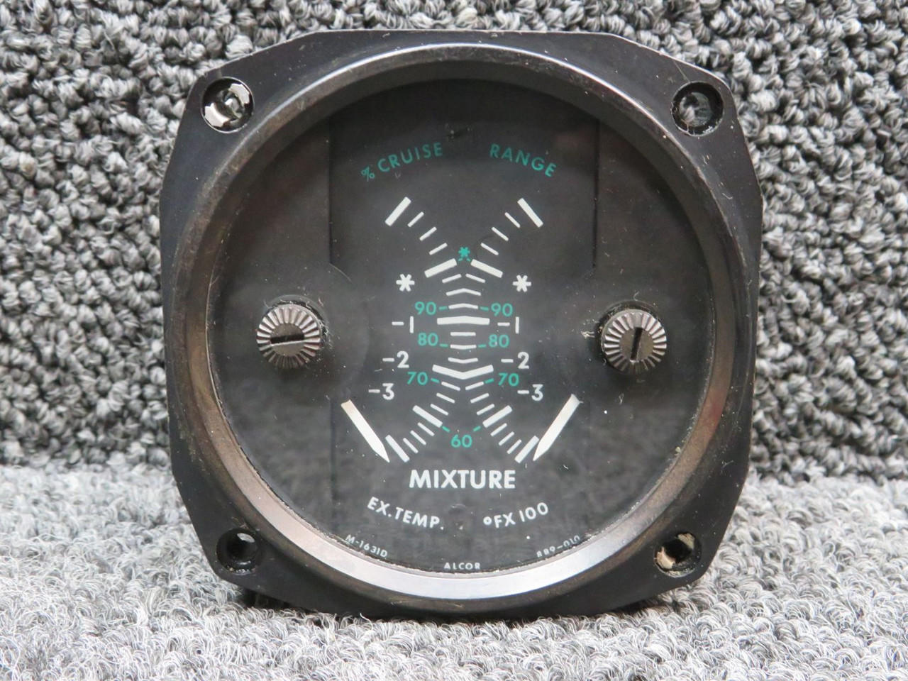 22632 Alcor Aircraft Mixture Control Indicator Assembly