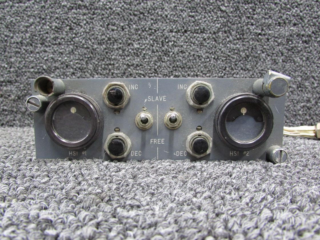 Dual Gyro Slaving HSI Indicator with Panel