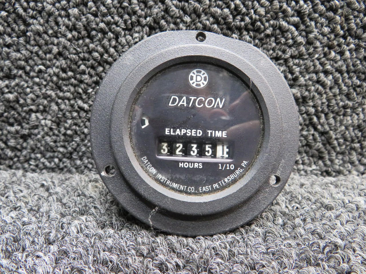 771 Datcon Elapsed Time Hours Meter Indicator (Hours: 3253.1) For Sale