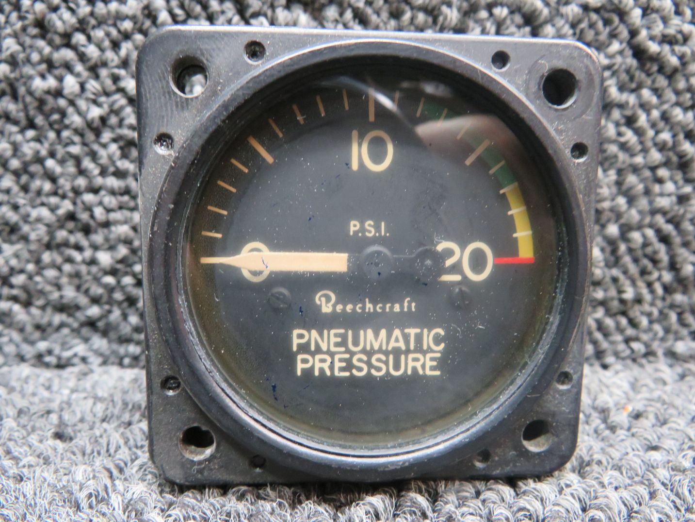 22-112-03-1A Garwin Avionics 0-20 PSI Pneumatic Pressure Gauge ...