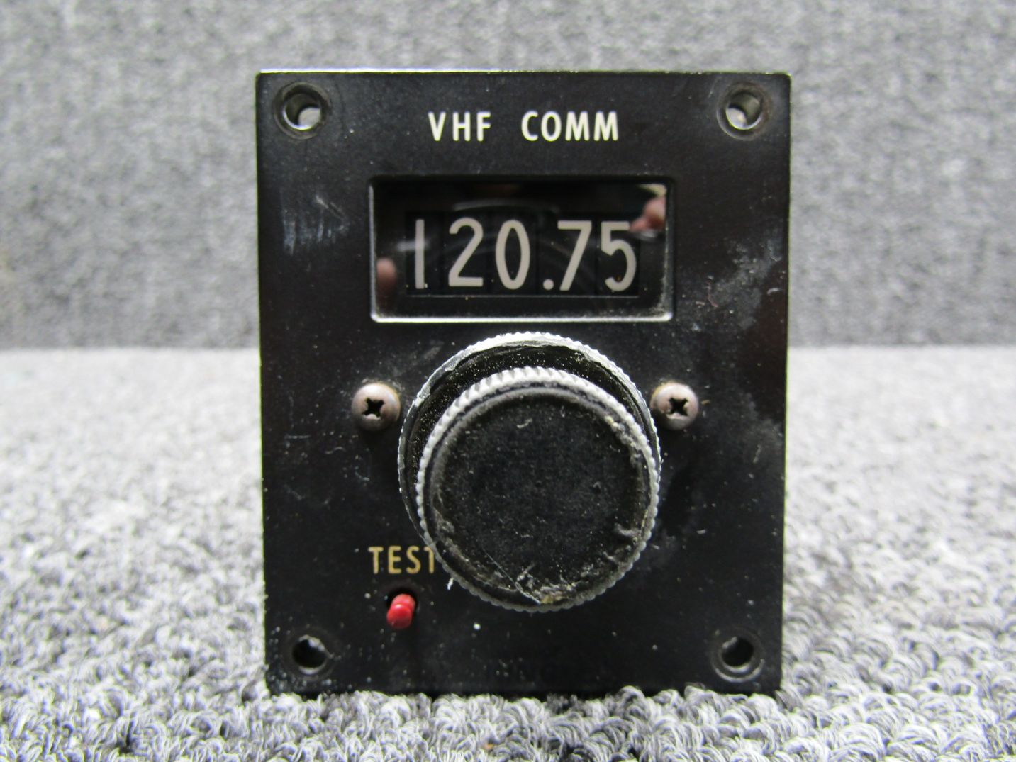 071-1012-12 King Radio KFS-590B Aircraft VHF COMM Control Box