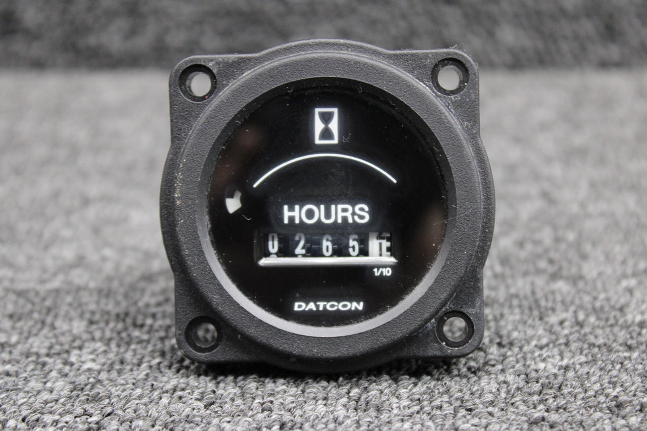 CM2926-1 Cessna 401A Datcon Hour Meter Indicator (265.2 Hours)