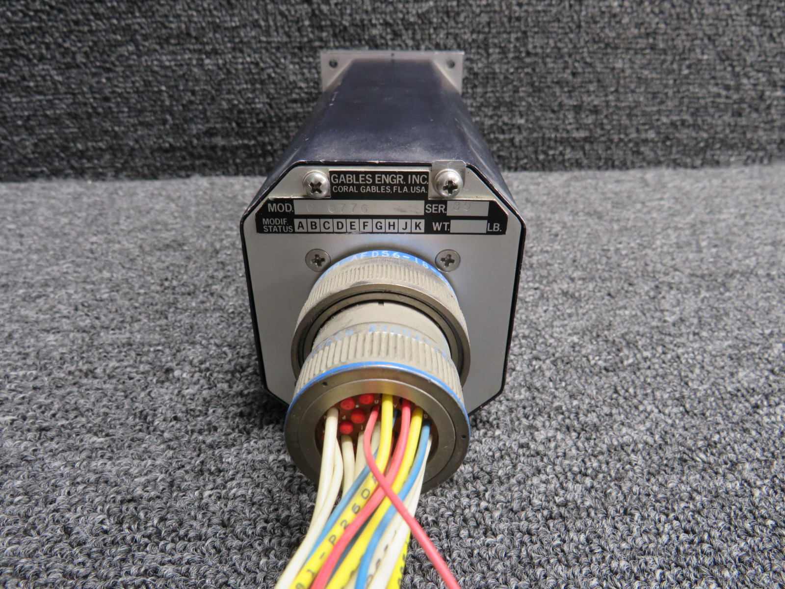 G-6776 Gables Aircraft ADF Indicator WIth A Connector