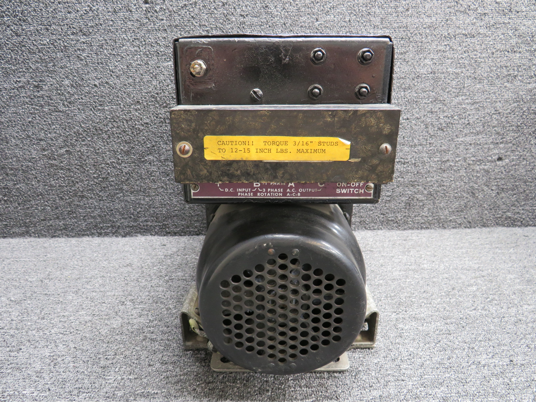 1518-X14-E Bendix Aviation 110 Amps Inverter 27.5 Voltage