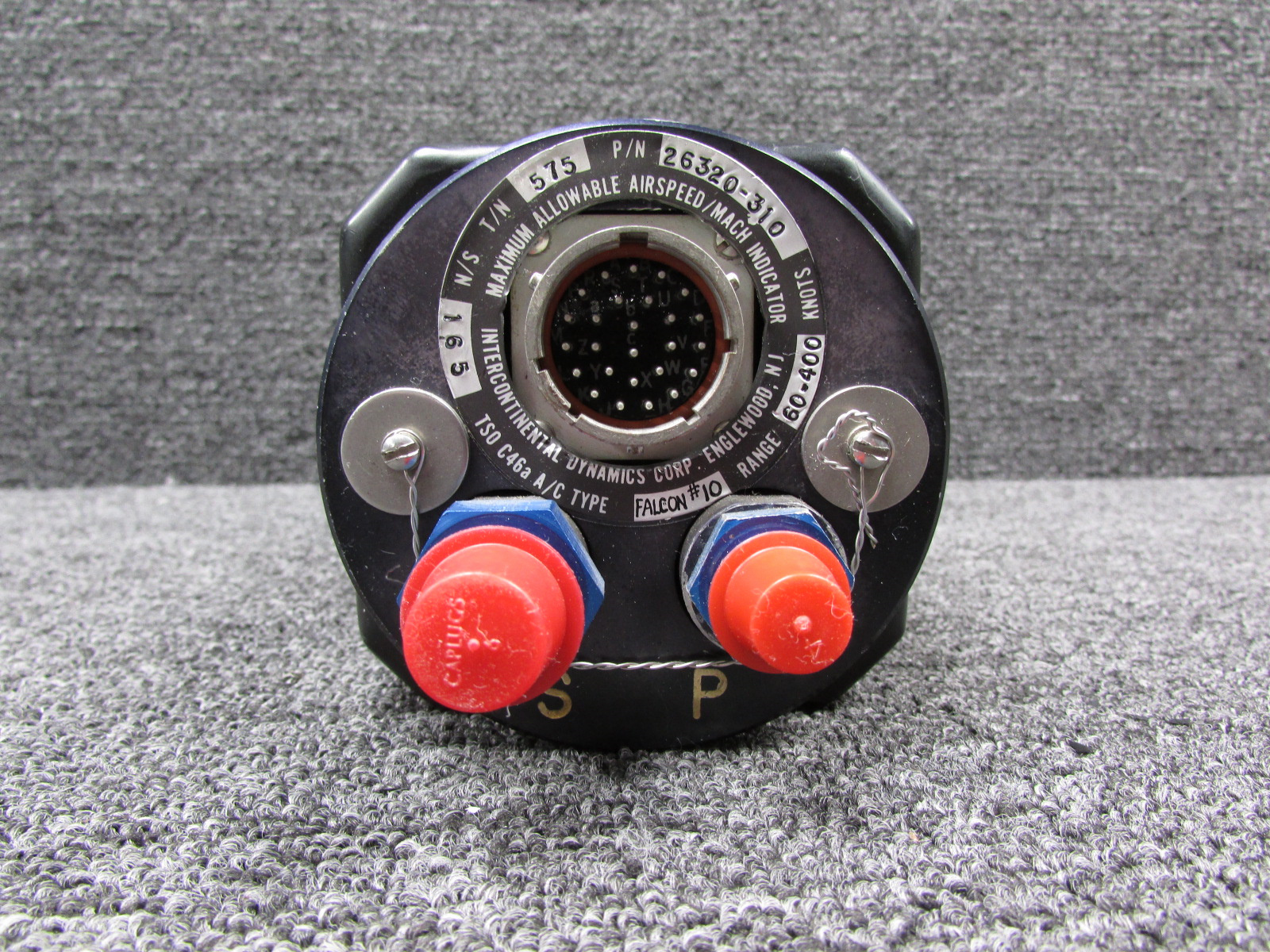 26320-310 Intercontinental Max Allowable Mach And Airspeed Indicator ...