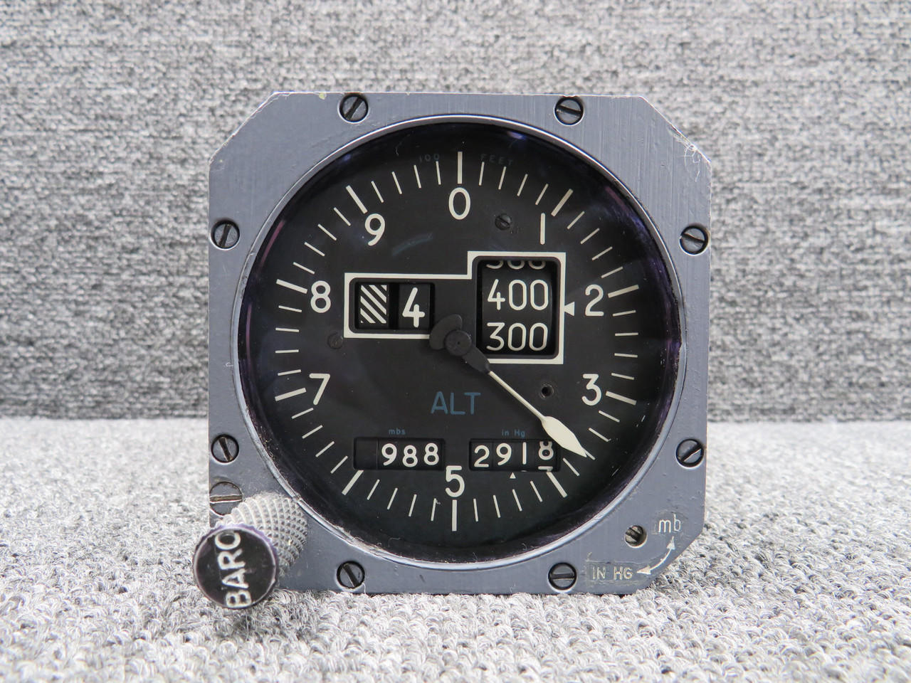 B006381103 Astek Parts -1,000 to 50,000 FT Altimeter and Pressure Indicator
