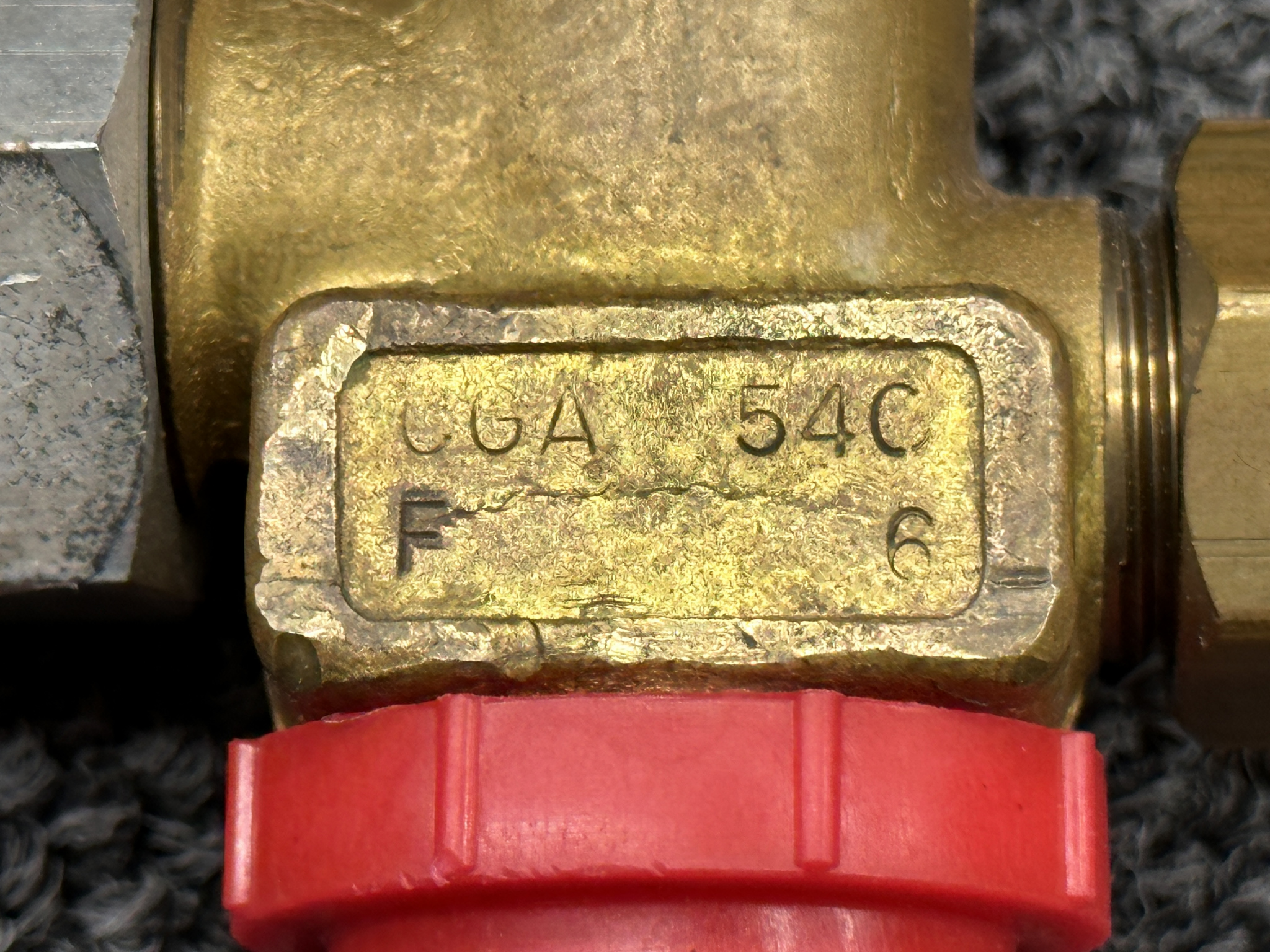CGA-540 Sherwood Oxygen Cylinder Valve Assembly For Sale