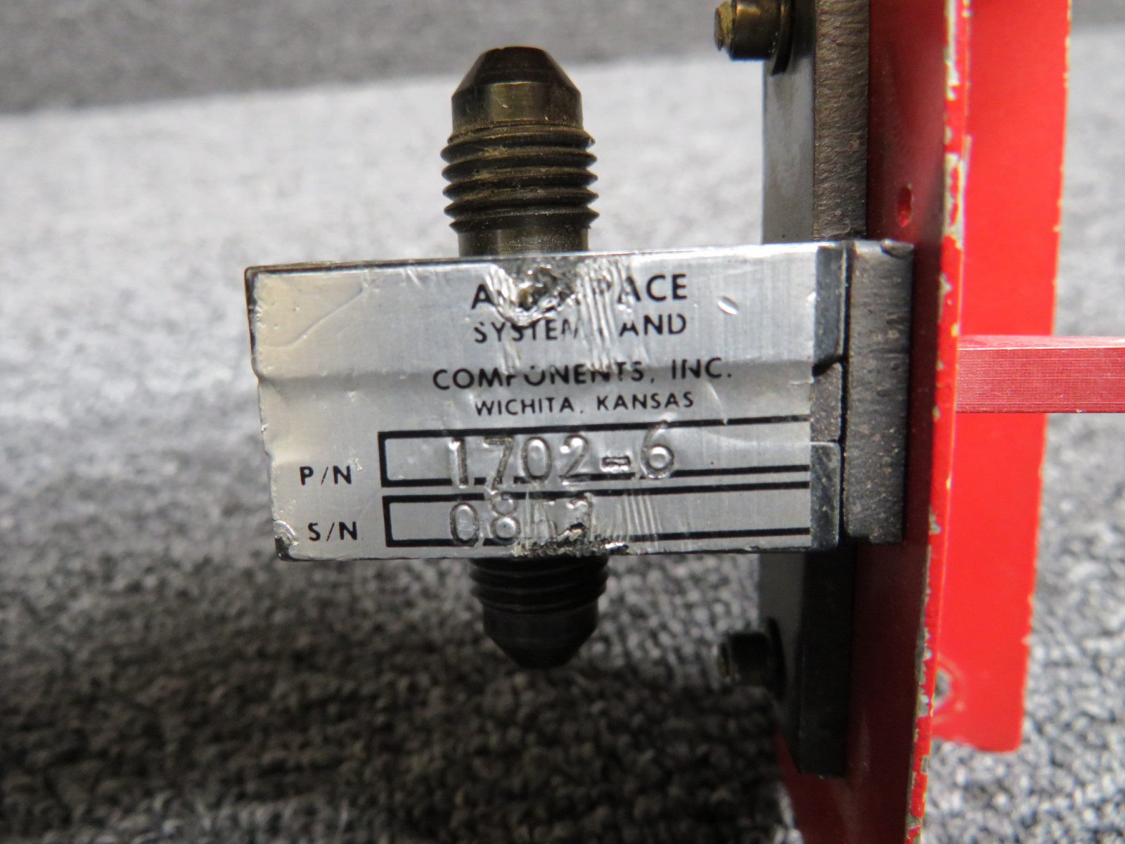 1702-6 ASC Alternate Static Valve For Sale