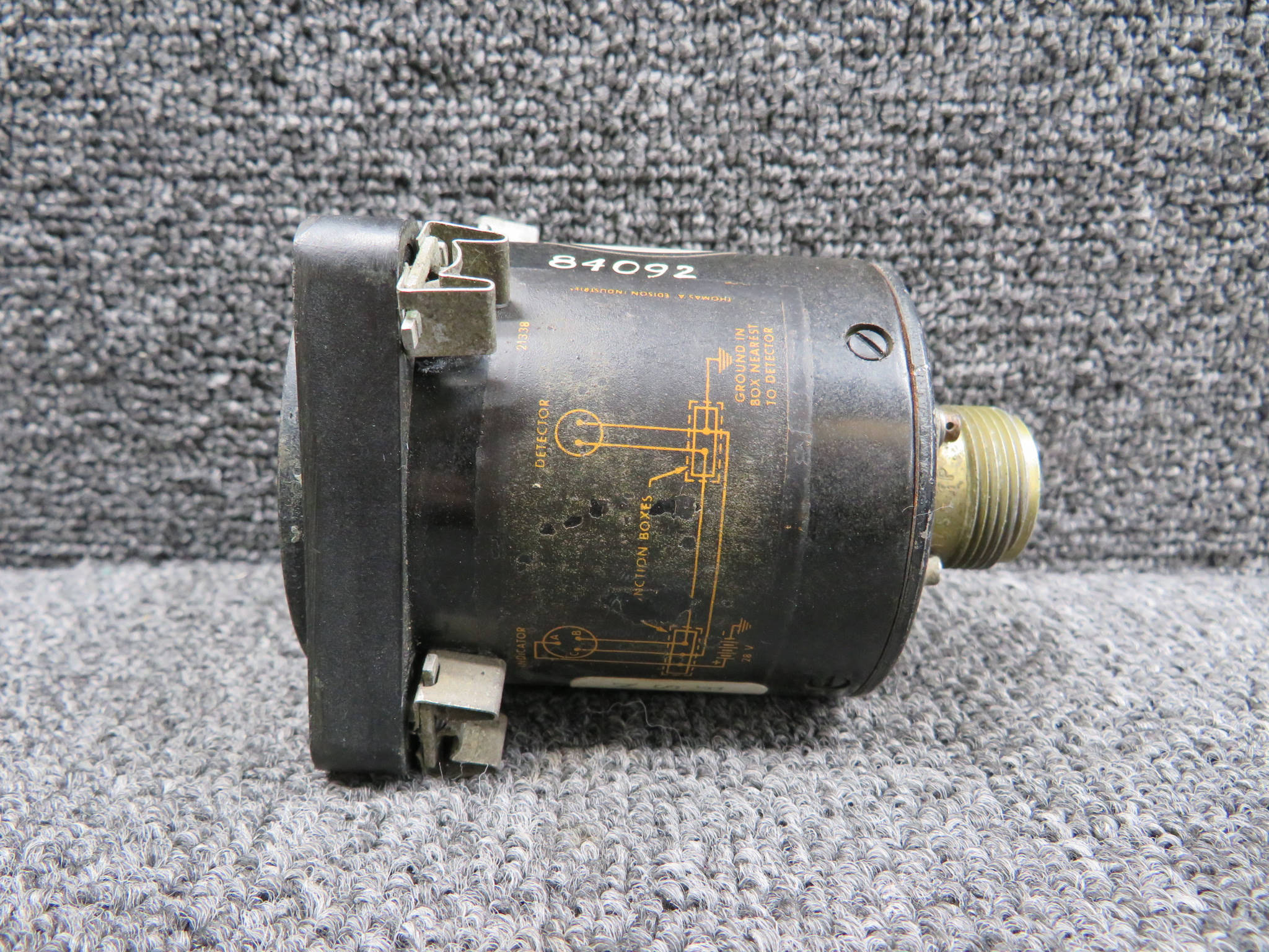 200-1A6A Edison Air Temperature Indicator Gauge