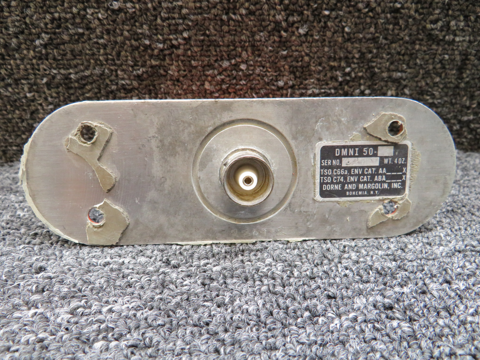 DMNI-50 Dorne and Margolin DME Antenna Unit (Chipped Paint)