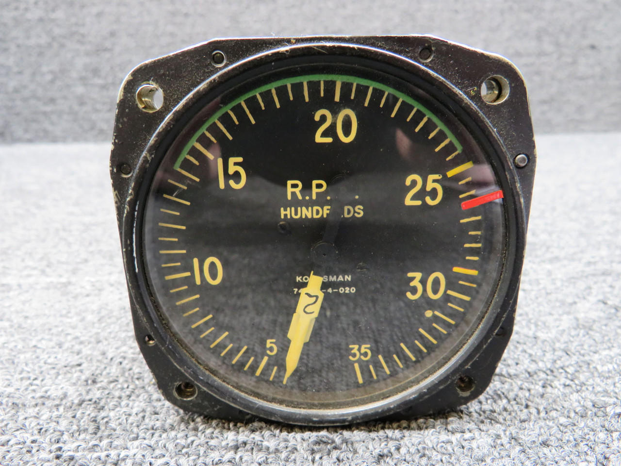 740CK-4-020 Kollsman Dual Tachometer Indicator For Sale