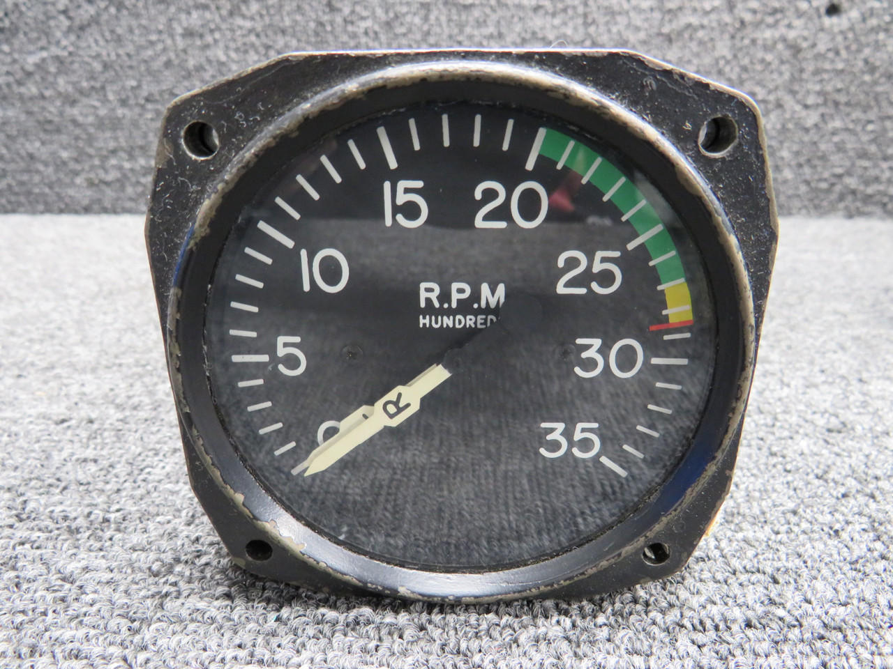 22-280-04 Garwin Dual Tachometer Indicator (Worn Face) For Sale