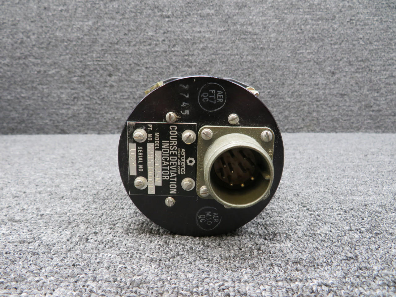 5205300002 Aeronetics 2502-W Course Deviation Indicator Gauge