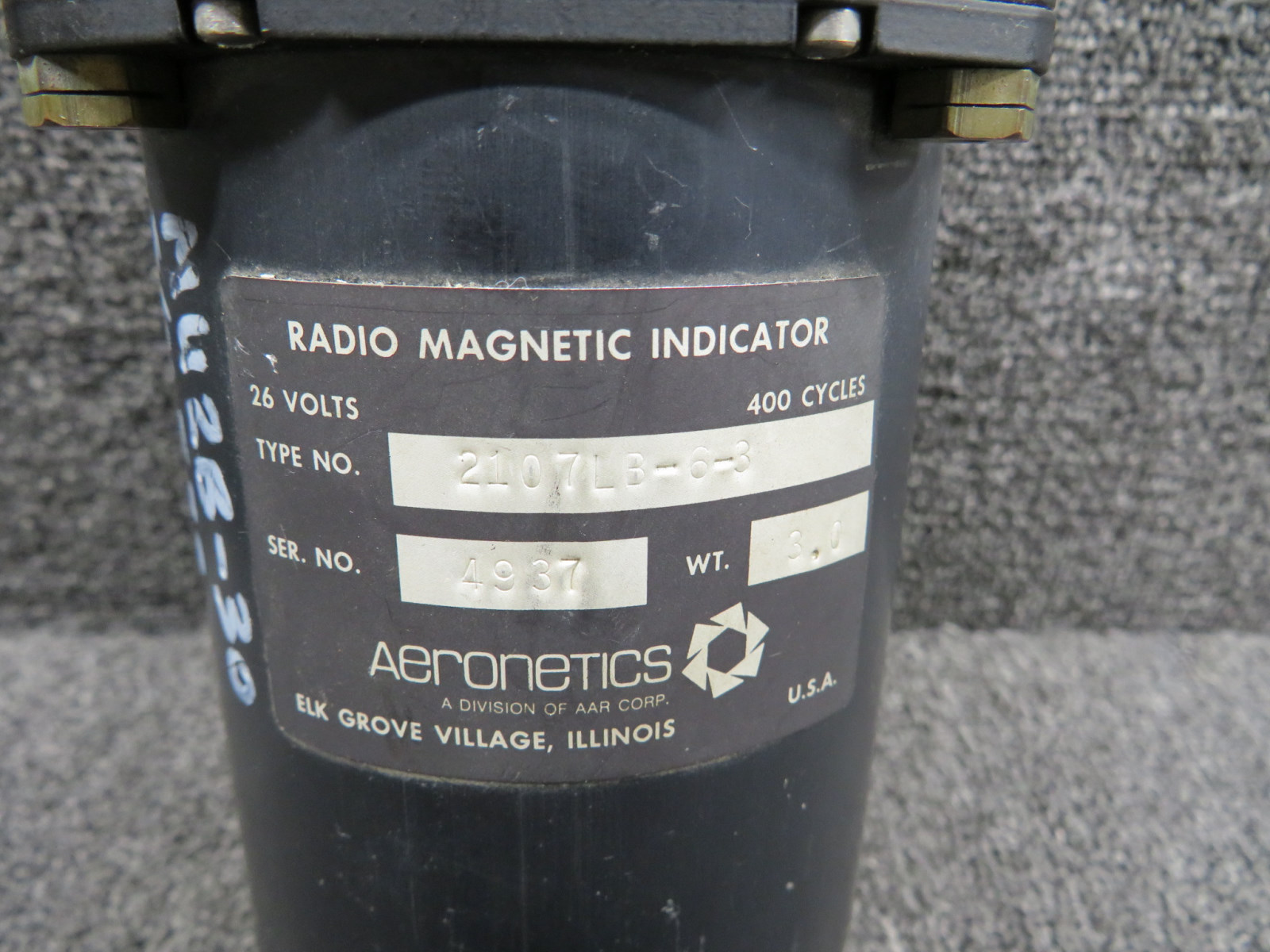 2107LB-6-3 Aeronetics Radio Magnetic Indicator Gauge