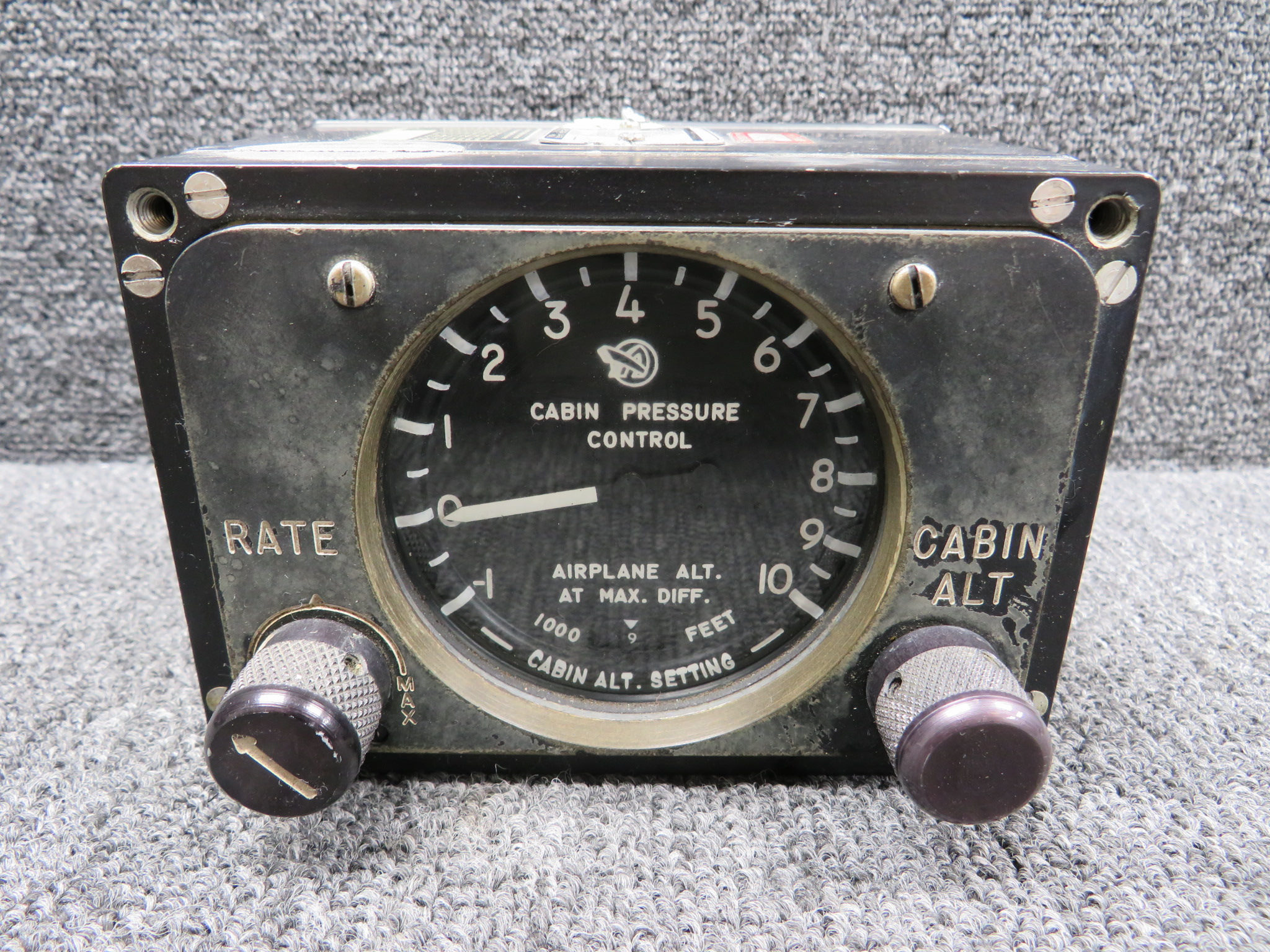 102496-4-1 Airesearch Control Outflow Valve Unit Indicator