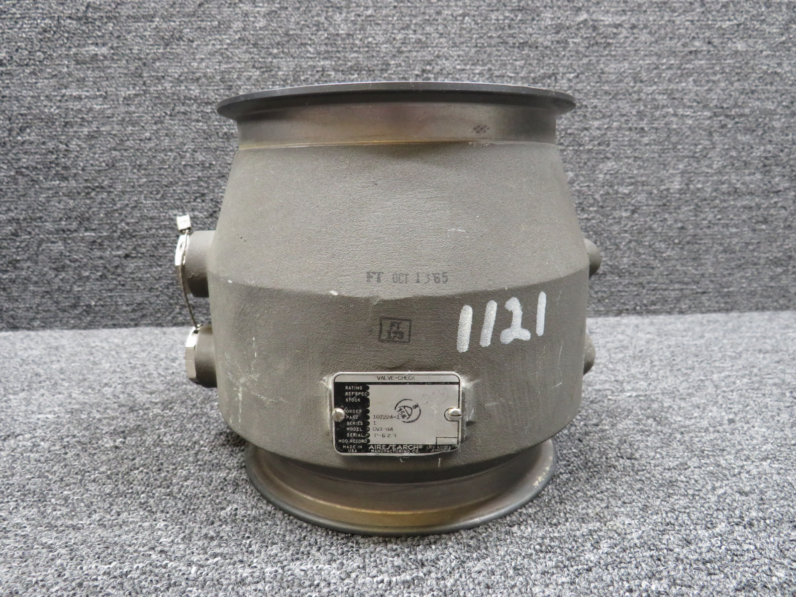 107224-1 Airesearch Parts Check Valve