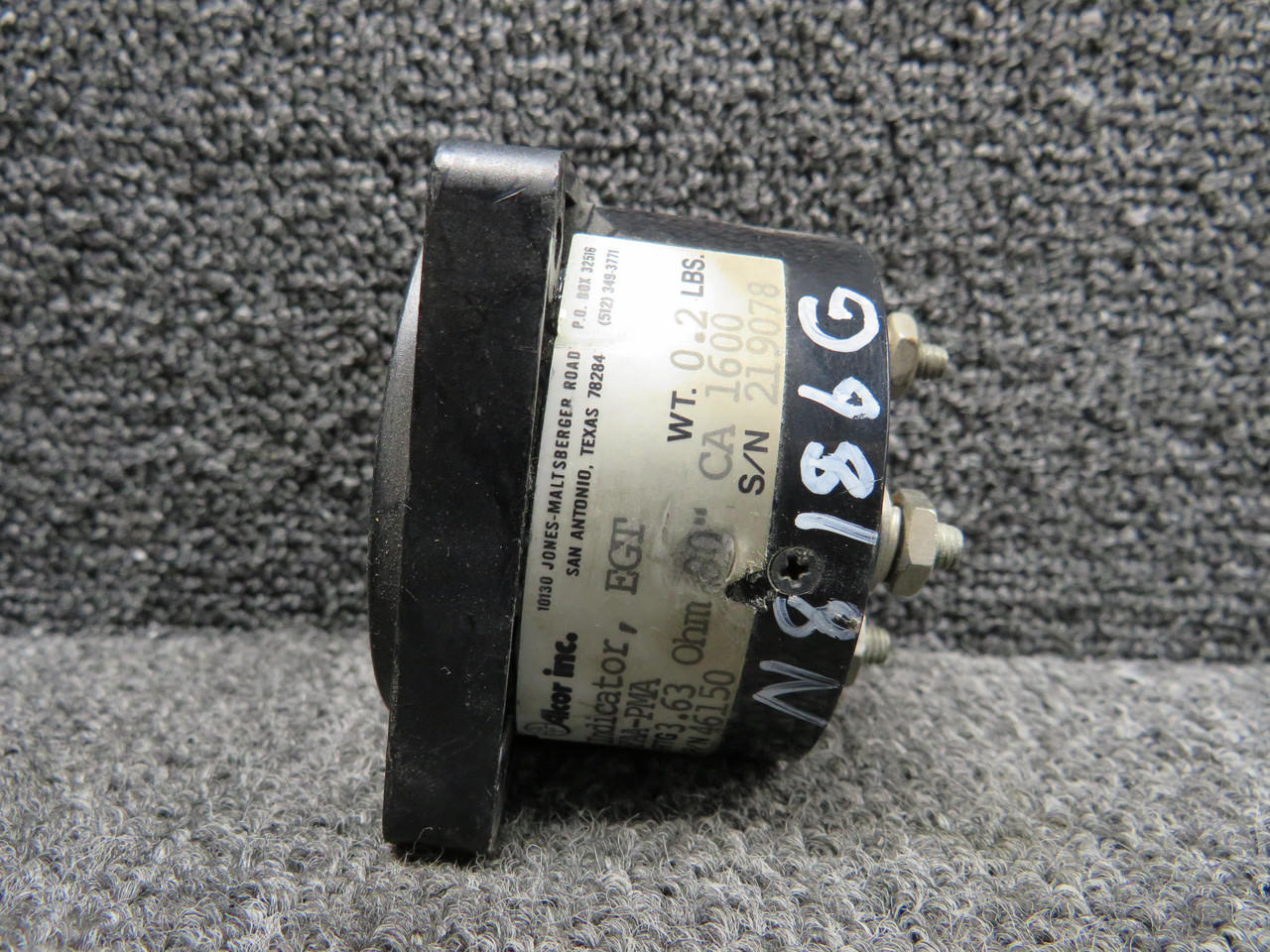46150 Alcor Aviation Gas Temperature Exhaust Indicator