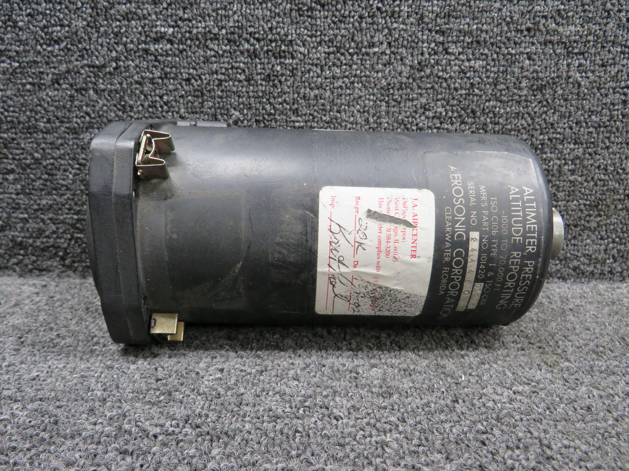 101420-01205 Aerosonic Altitude Altimeter Pressure Reporting Indicator