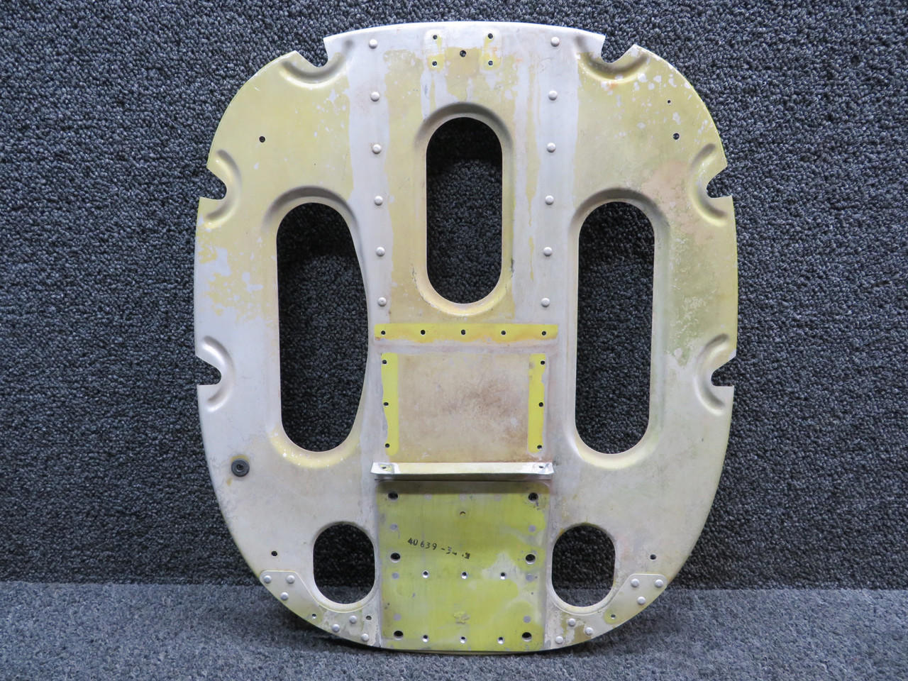 40639-007 Piper PA31-350 Bulkhead Assembly Aft (STA: 342.25) (Holes ...