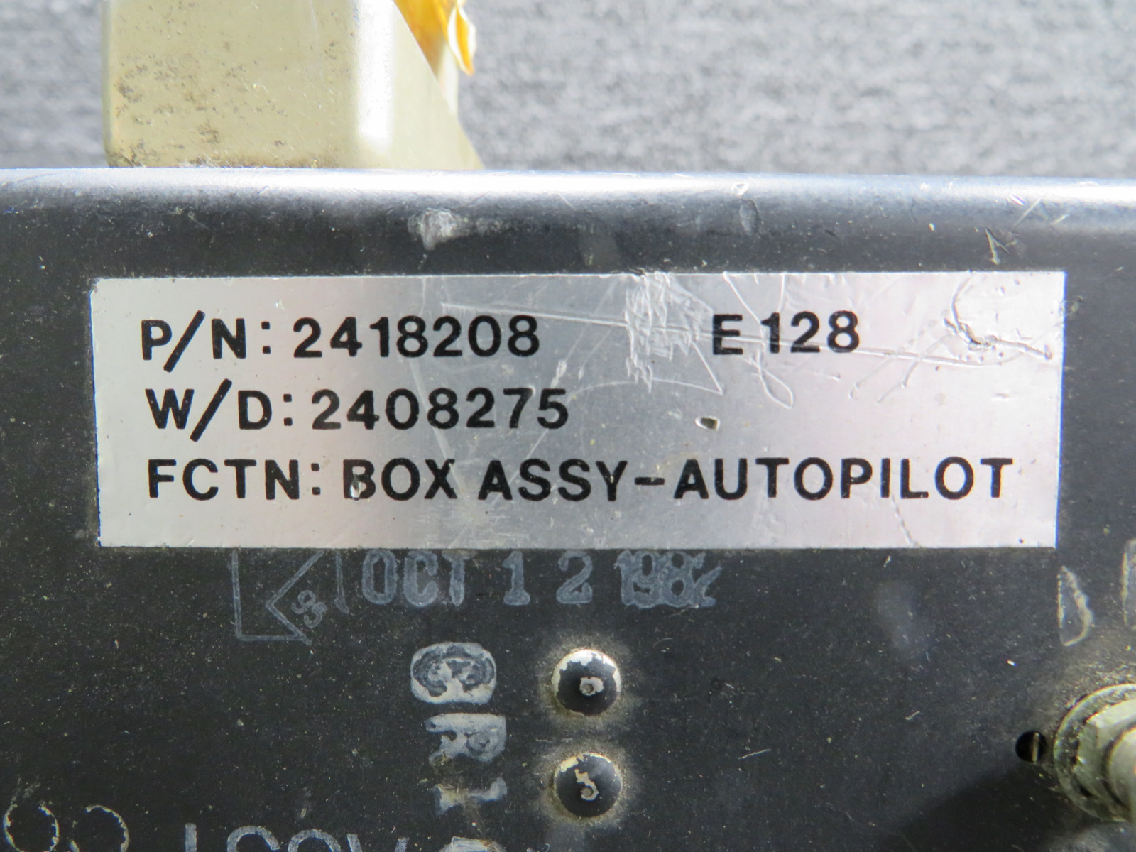 2418208 Autopilot Box Assembly w Connector