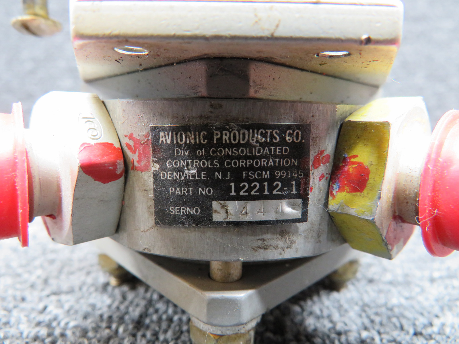 12212-1 Consolidated Controls Corp Landing Gear Control Valve For Sale