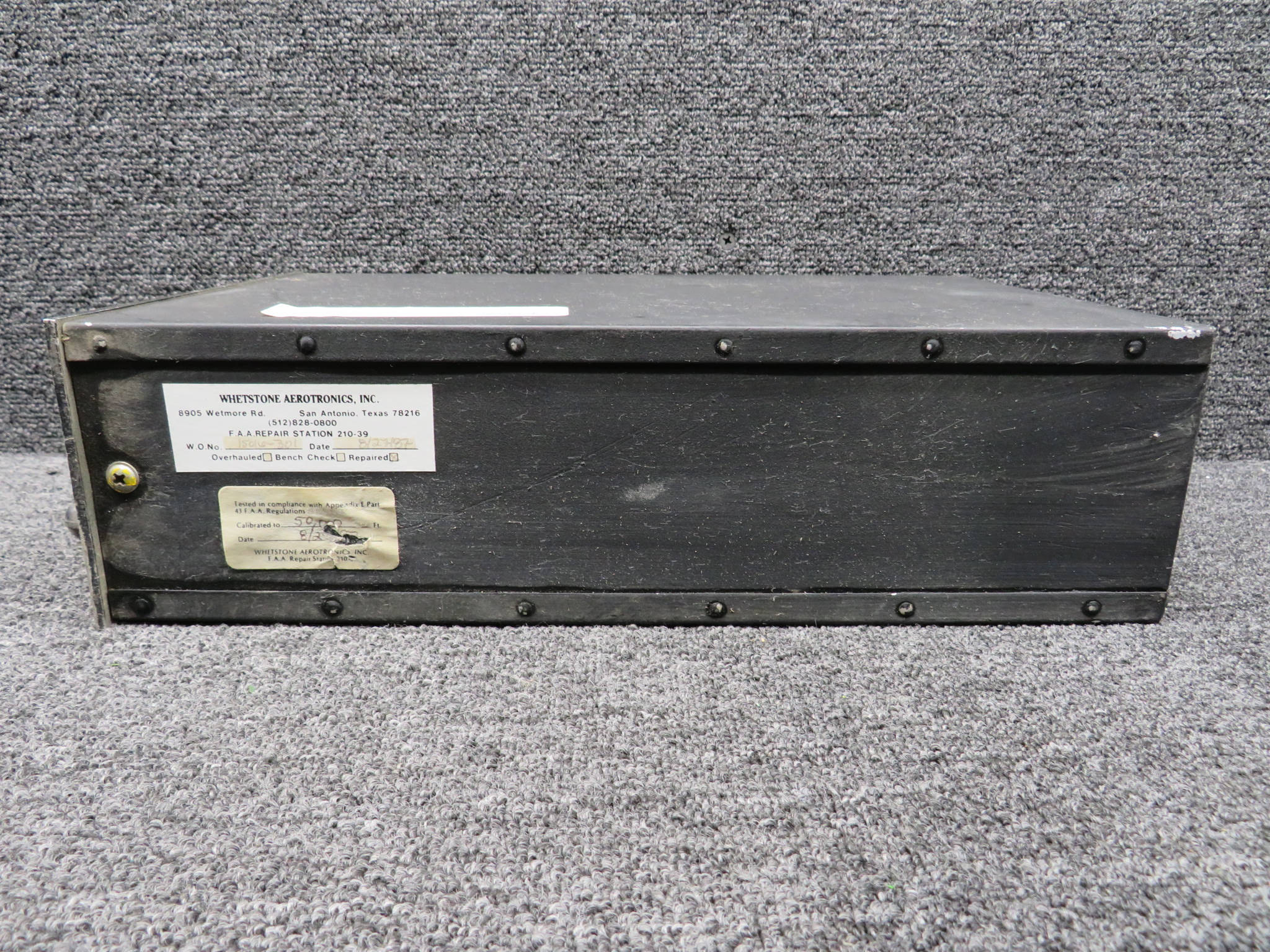 18152-117 Intercontinental Dynamics Corp Static Defect Correction ...
