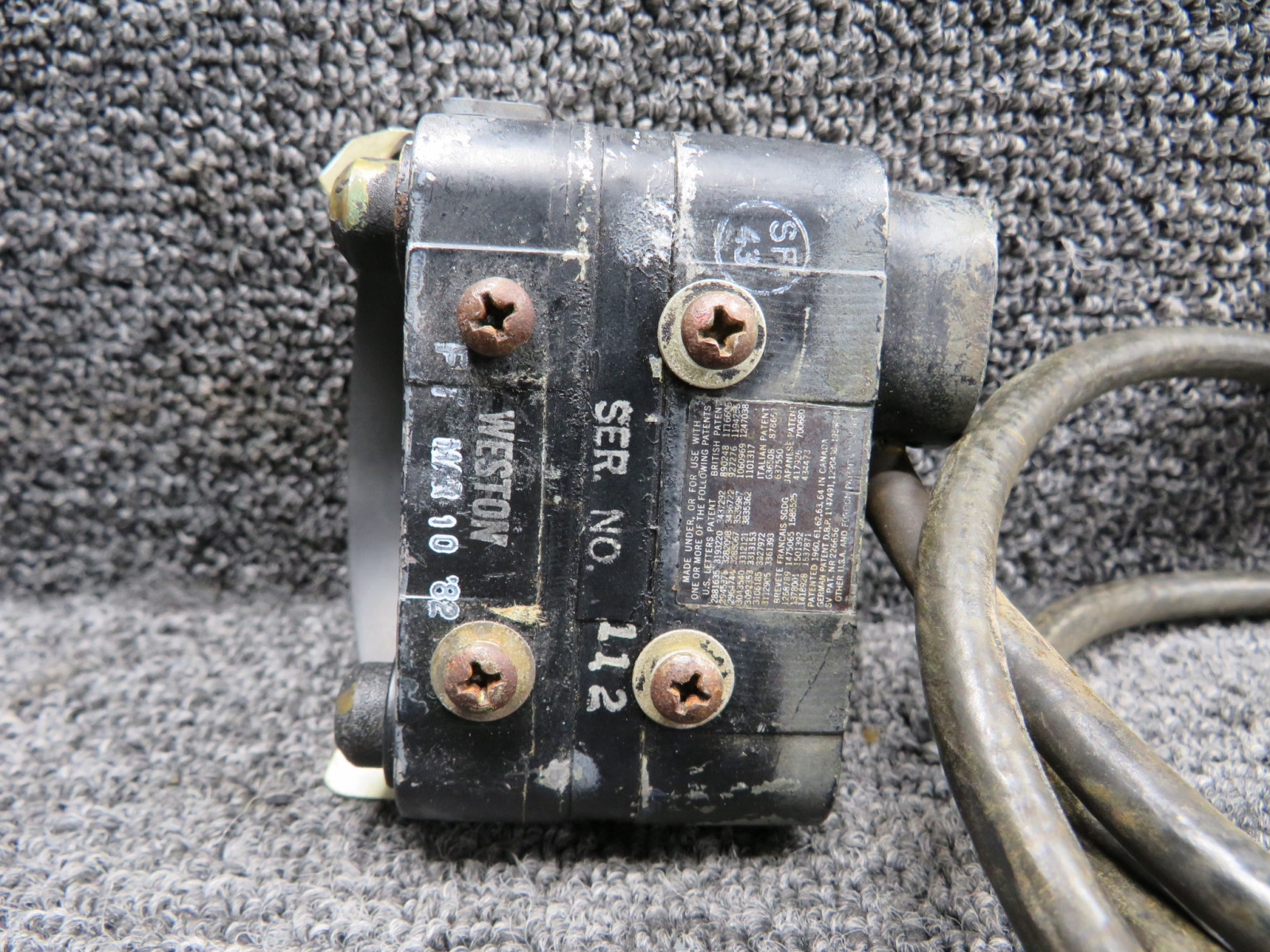 C-78105-1 Safe Flight Speed Control Indicator Comes with Connector ...