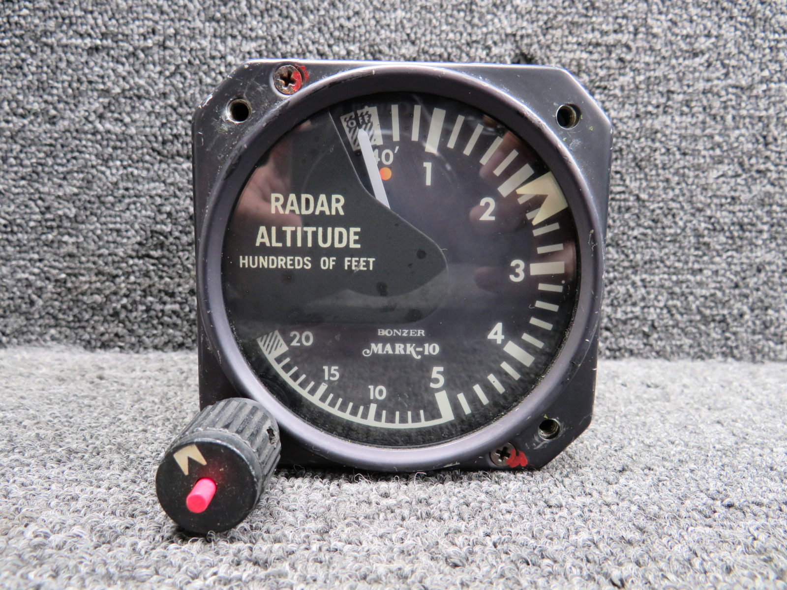 MARK-10 Bonzer Radar Altitude Indicator For Sale