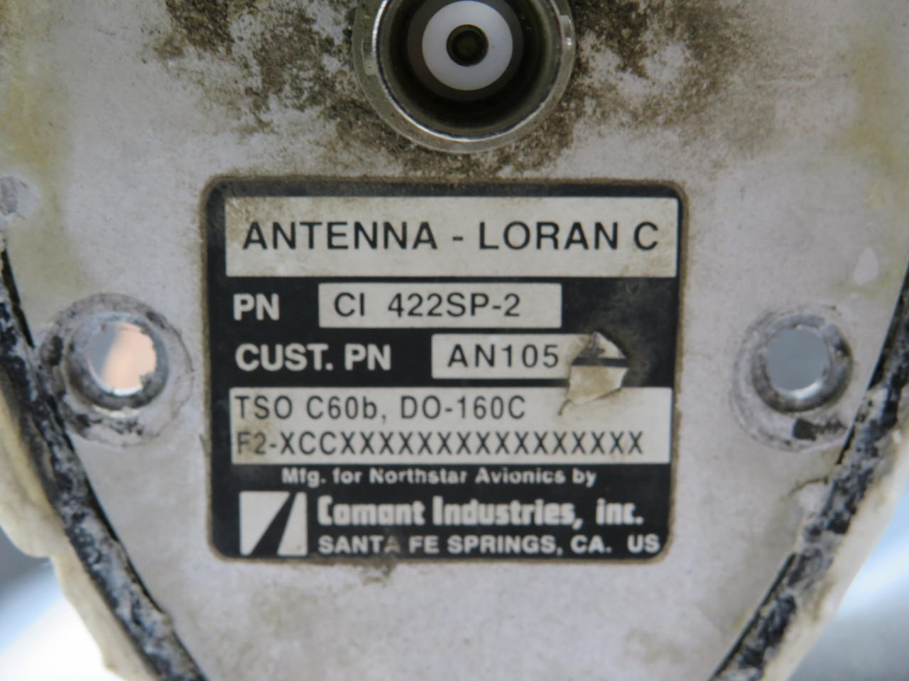 CI-422SP-2 (Alt: AN105) Comant Loran C Antenna Unit