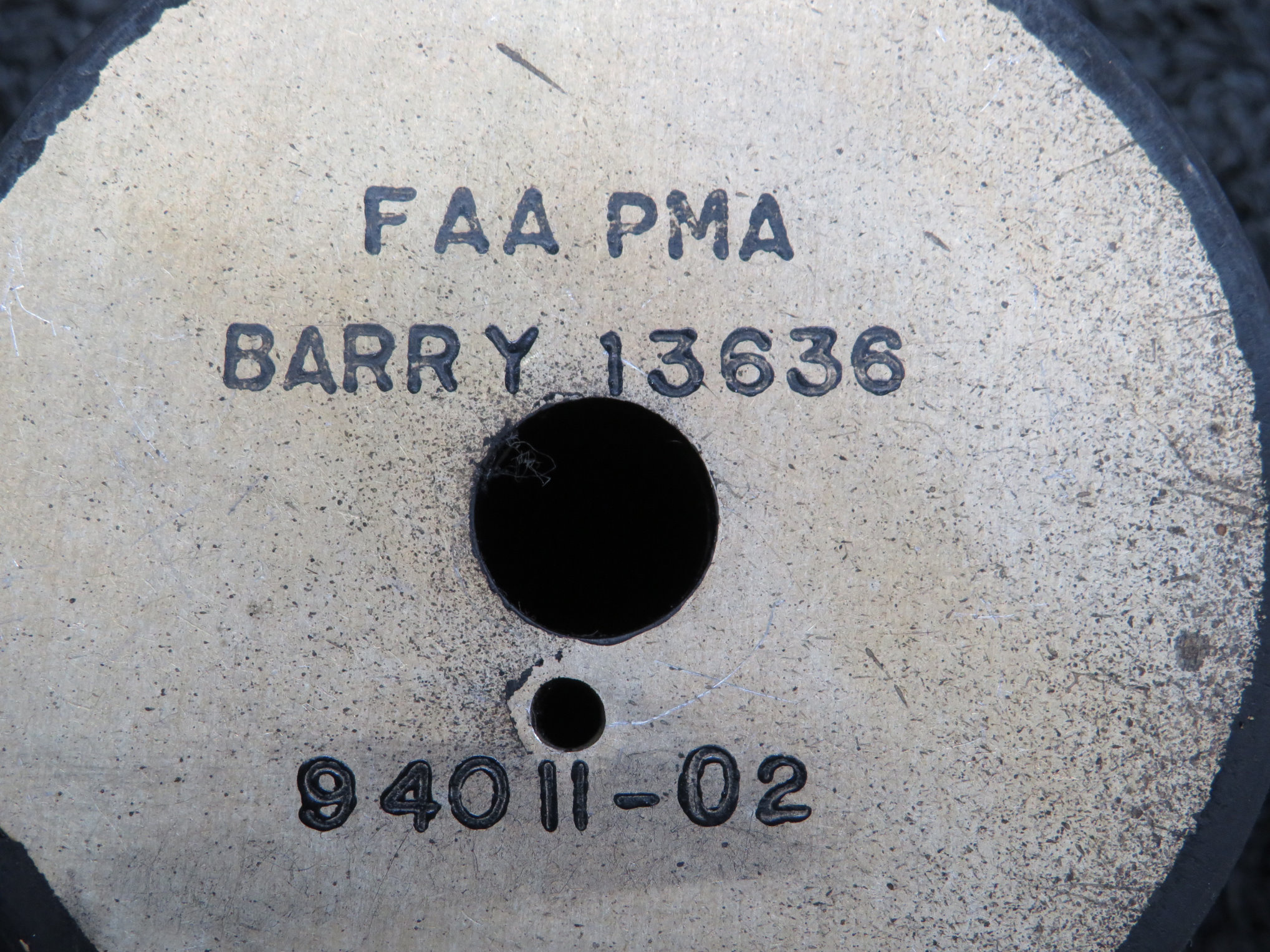 94011-02 Spacer Part Number 85-9217-02 Barry Controls Engine Vibration ...