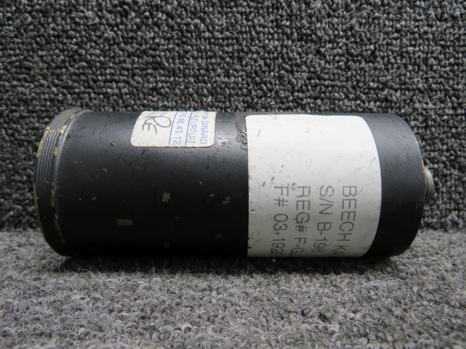 Beechcraft Dual Prop Tachometer Indicator (Worn Face) (No Data Plate)