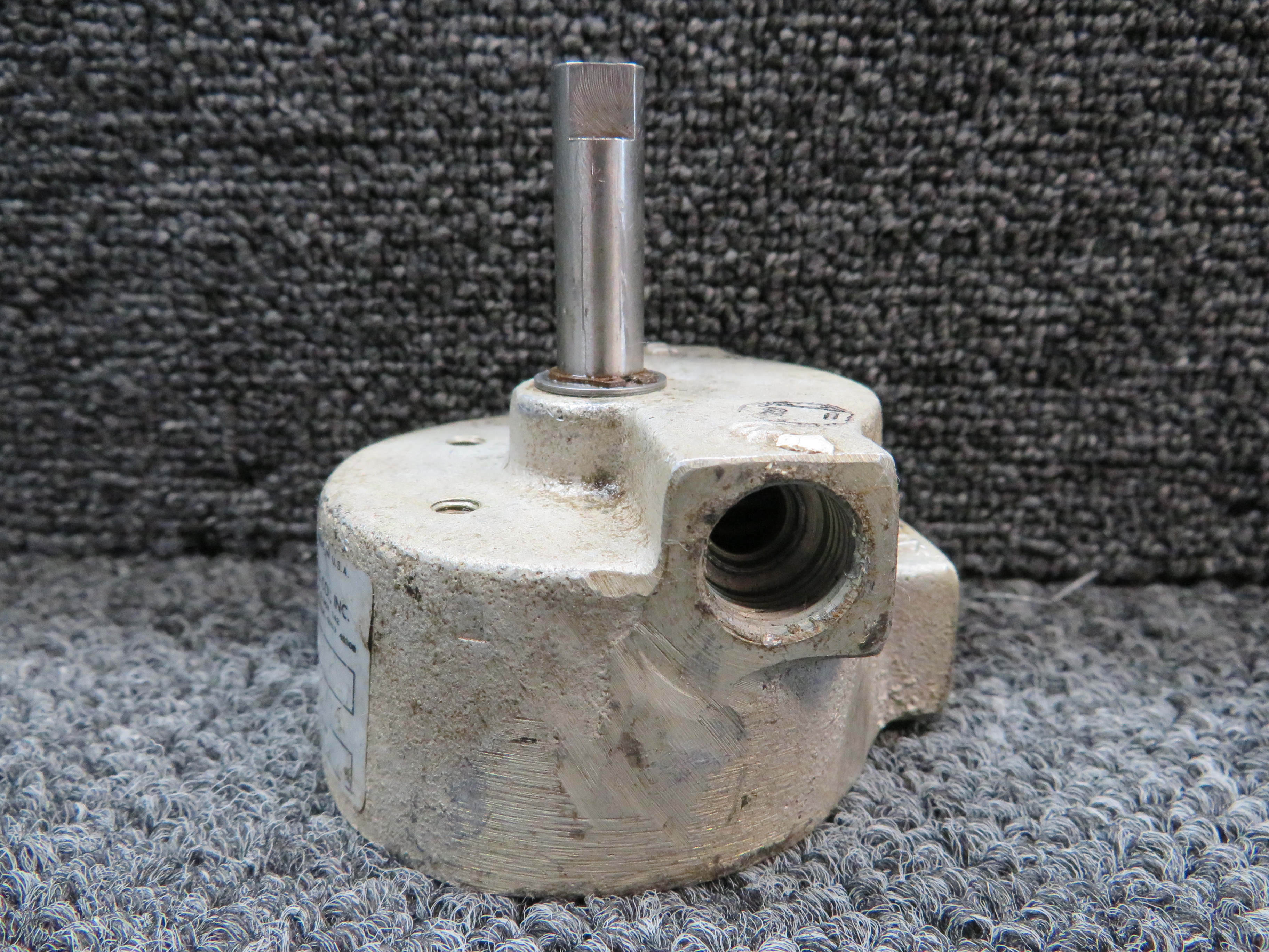 169-380086-1 Gerdes Parts Fuel Selector Valve has Missing Handle