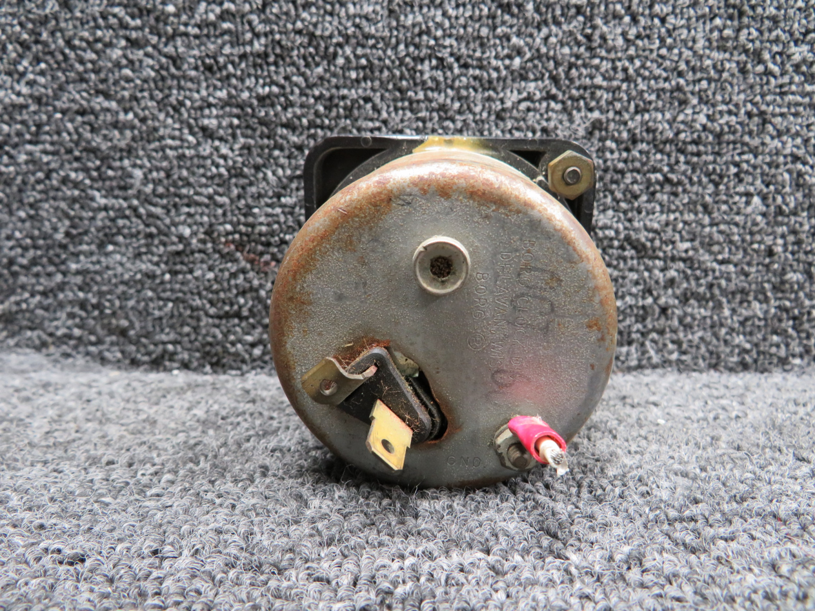 S1317N2 Borg Electric Clock Indicator (Worn and Chipped Face)