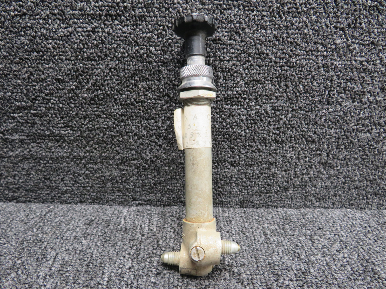 Cessna 152 Aircraft Fuel Primer Assembly has No Data Plate