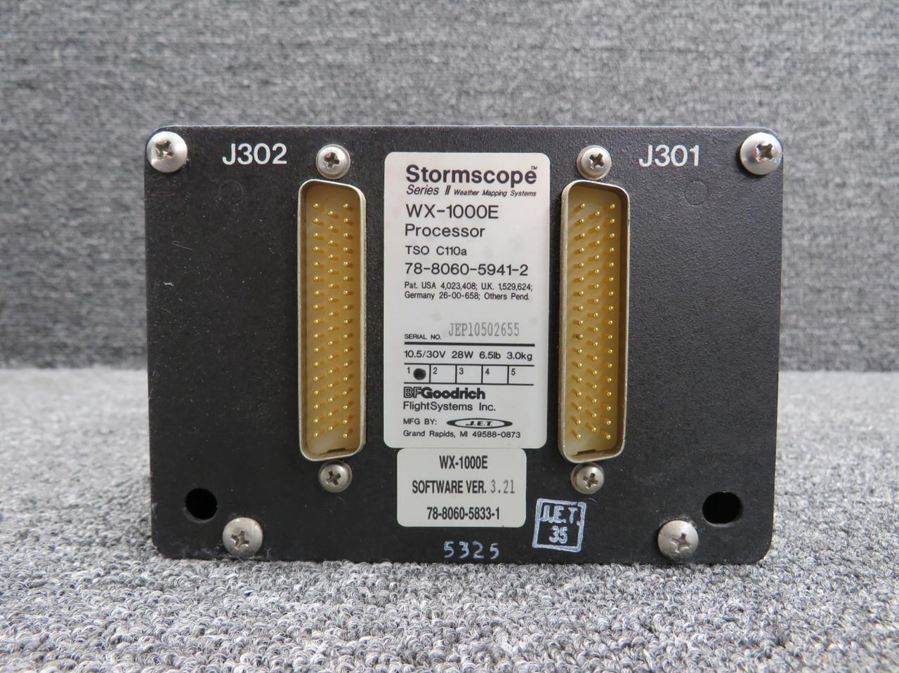 78-8060-5941-2 BF Goodrich WX-1000E Modified Stormscope 11 Processor ...