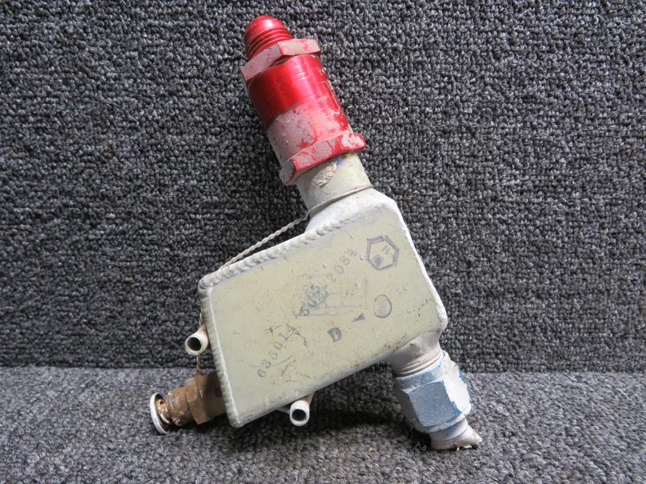 635014-502 Rockwell 112A Fuel Tank Sump and Check Valve