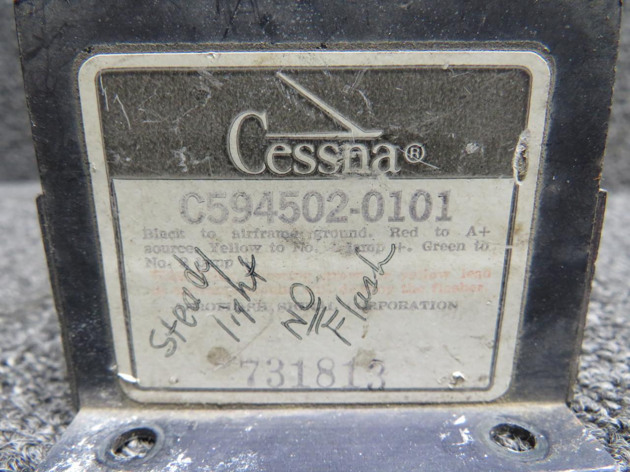 C594502-0101 Aeroflash Cessna Beacon light Flasher Core Assembly