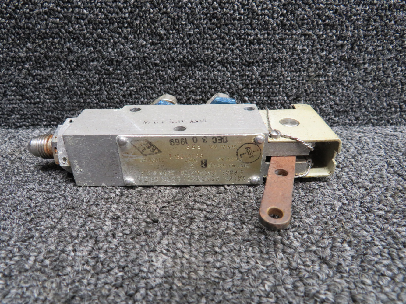 890439 Kidde 3 Port Pneumatic Control Valve 3000 PSI